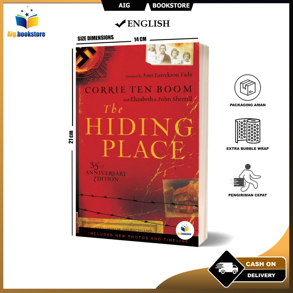 Jual The Hiding Place - Corrie Ten Boom (English) | Shopee Indonesia