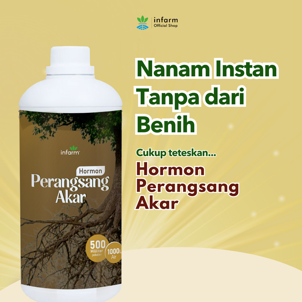 Jual Infarm Nutrisi dan Perangsang Akar Tanaman Stek Lebih Premium 500 ...
