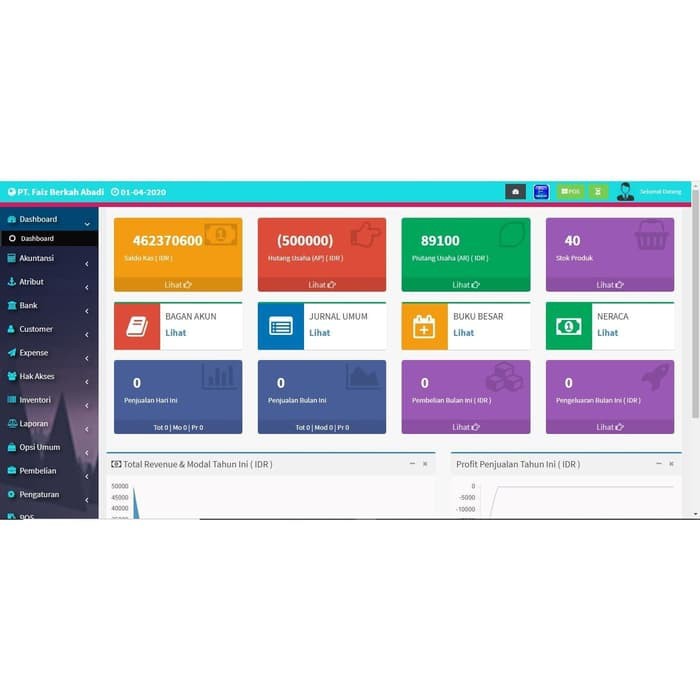 Jual Aplikasi Sistem Akuntansi dan Penjualan Berbasis Web - Codeigniter | Shopee Indonesia