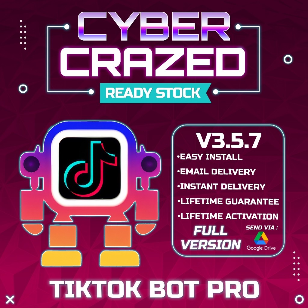 Jual TikTok Bot Pro 3.5.7 Full Version (Versi Terbaru) | Shopee Indonesia
