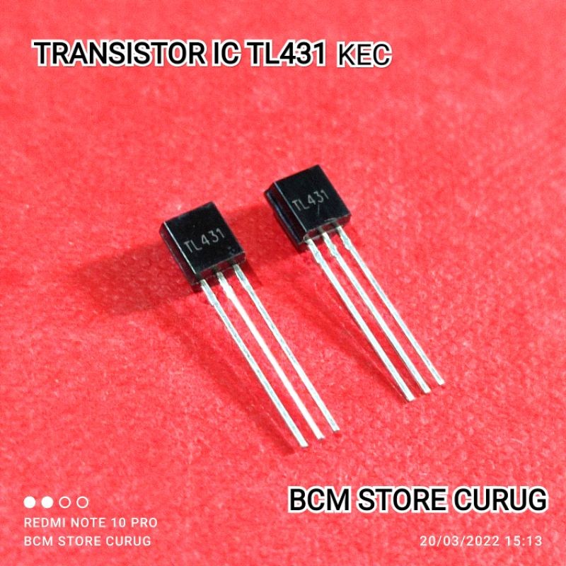 Jual Transistor ic TL431A TL431 Programmable Precision Shunt Regulators ...