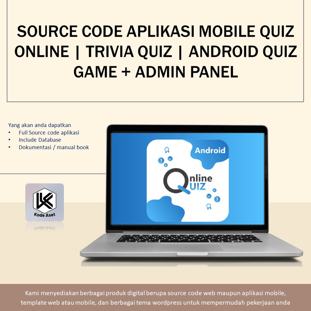Jual SOURCE CODE APLIKASI MOBILE QUIZ ONLINE | TRIVIA QUIZ | ANDROID QUIZ GAME + ADMIN PANEL ...