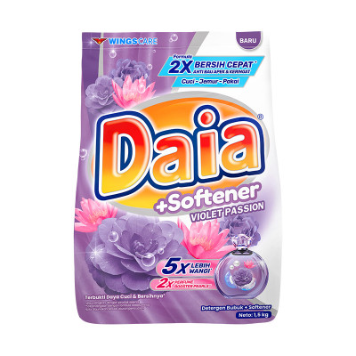 Jual DAIA DETERJENT VIOLET 1.5KG | Shopee Indonesia