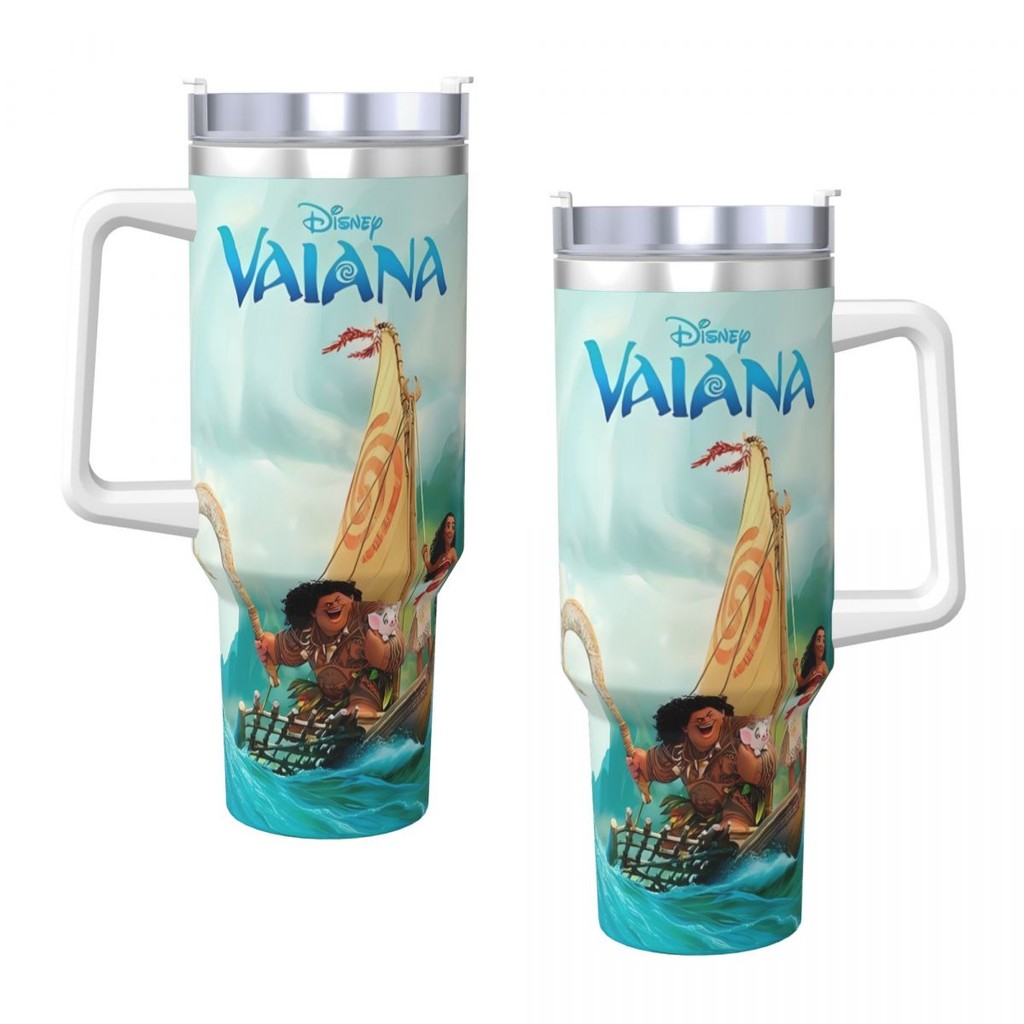 Jual Movie Moana Maui Friendship Stainless Steel Tumbler Beach Thermal ...