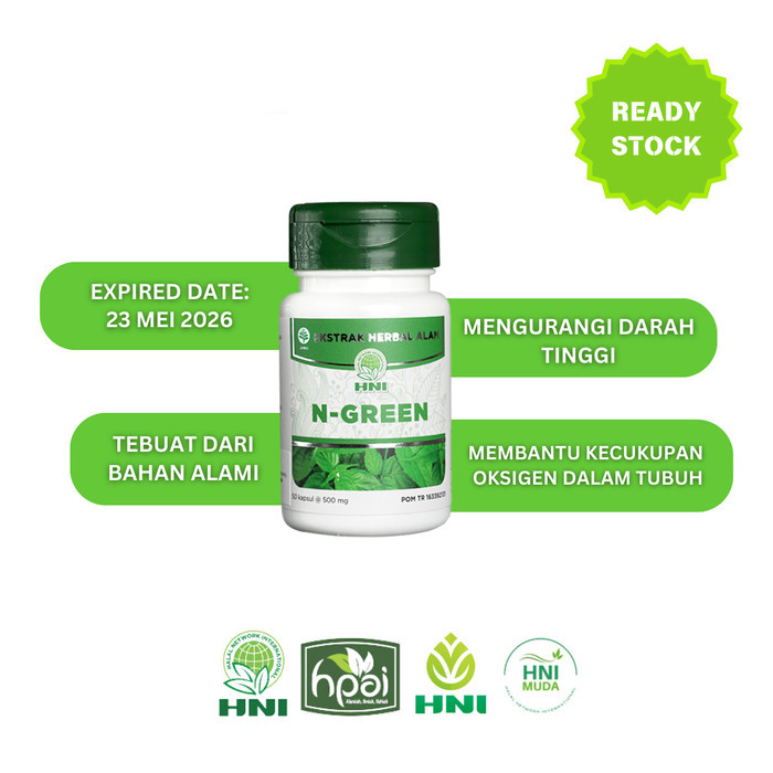 Jual GAMAT KAPSUL N - GREEN HNI HPAI TERMURAH | Shopee Indonesia