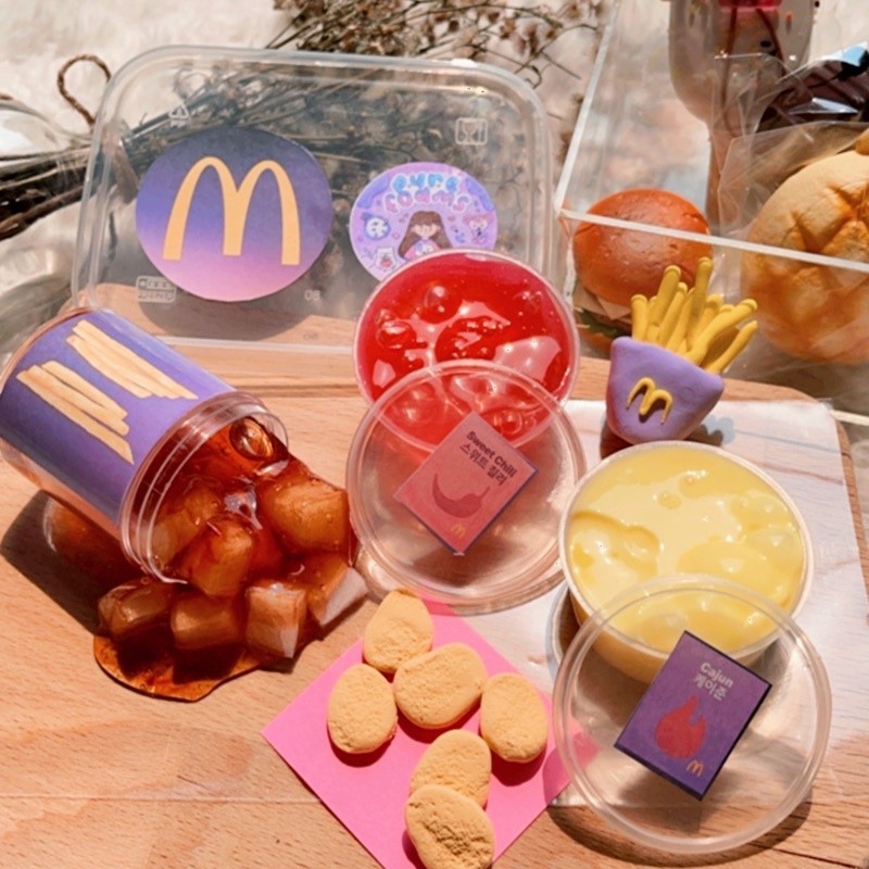 Jual Bts meal x mcd slime set inspired | Shopee Indonesia