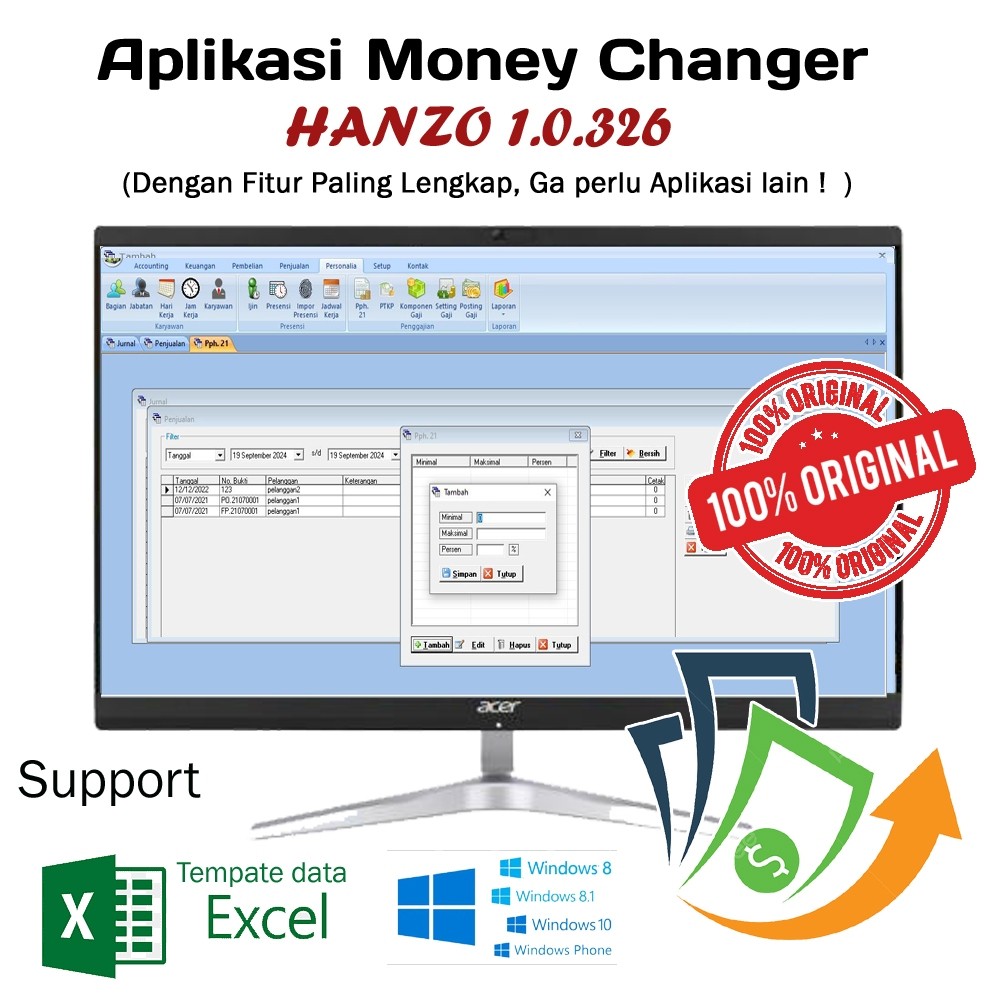 Jual Software Aplikasi VALAS / MONEY CHANGER | Shopee Indonesia