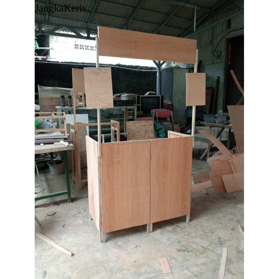 Jual booth portable / gerobak lipat / meja jualan / gerobak dagang ...