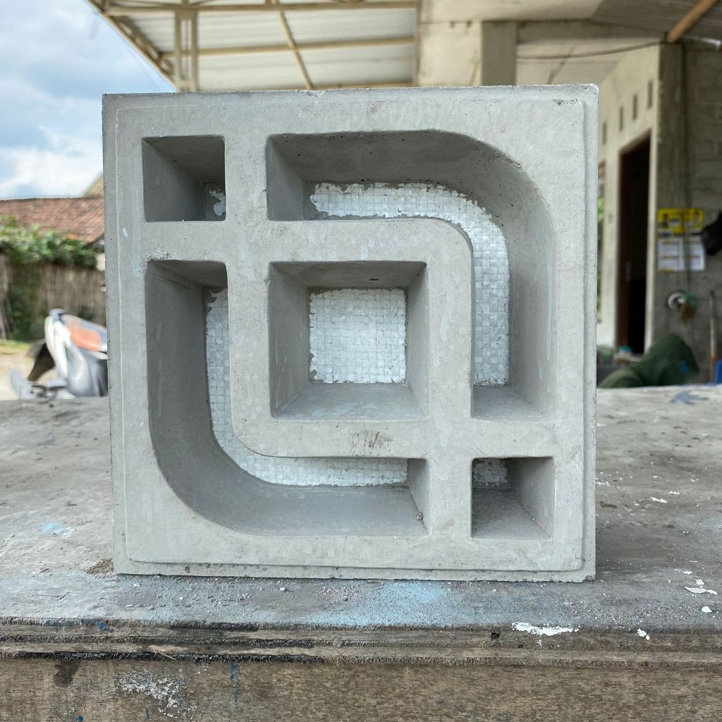 Jual Cetakan Roster 2 Muka Motif Persegi Lengkung Ukuran 20x20 | Shopee ...