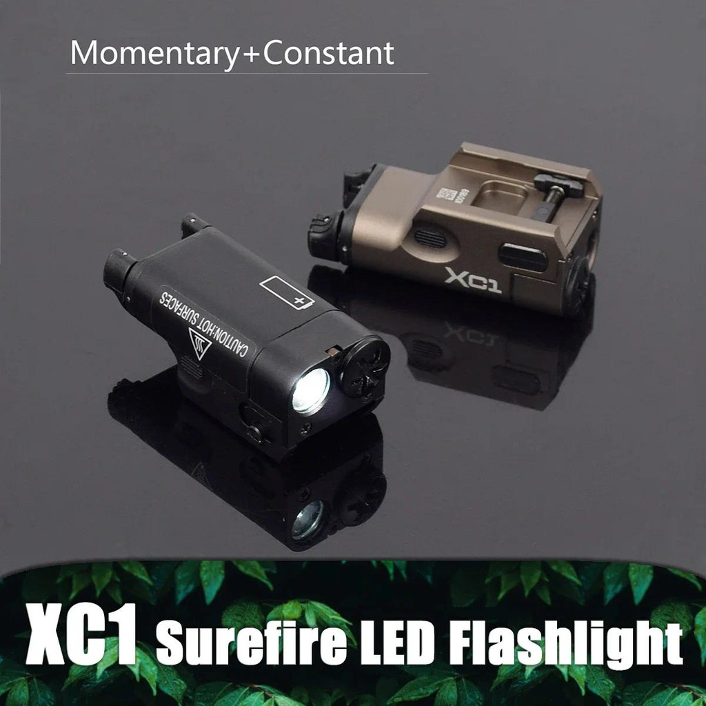 Jual Airsoft Surefire XC1 XC2 LED Flashlight Tactical Upgrade Metal ...