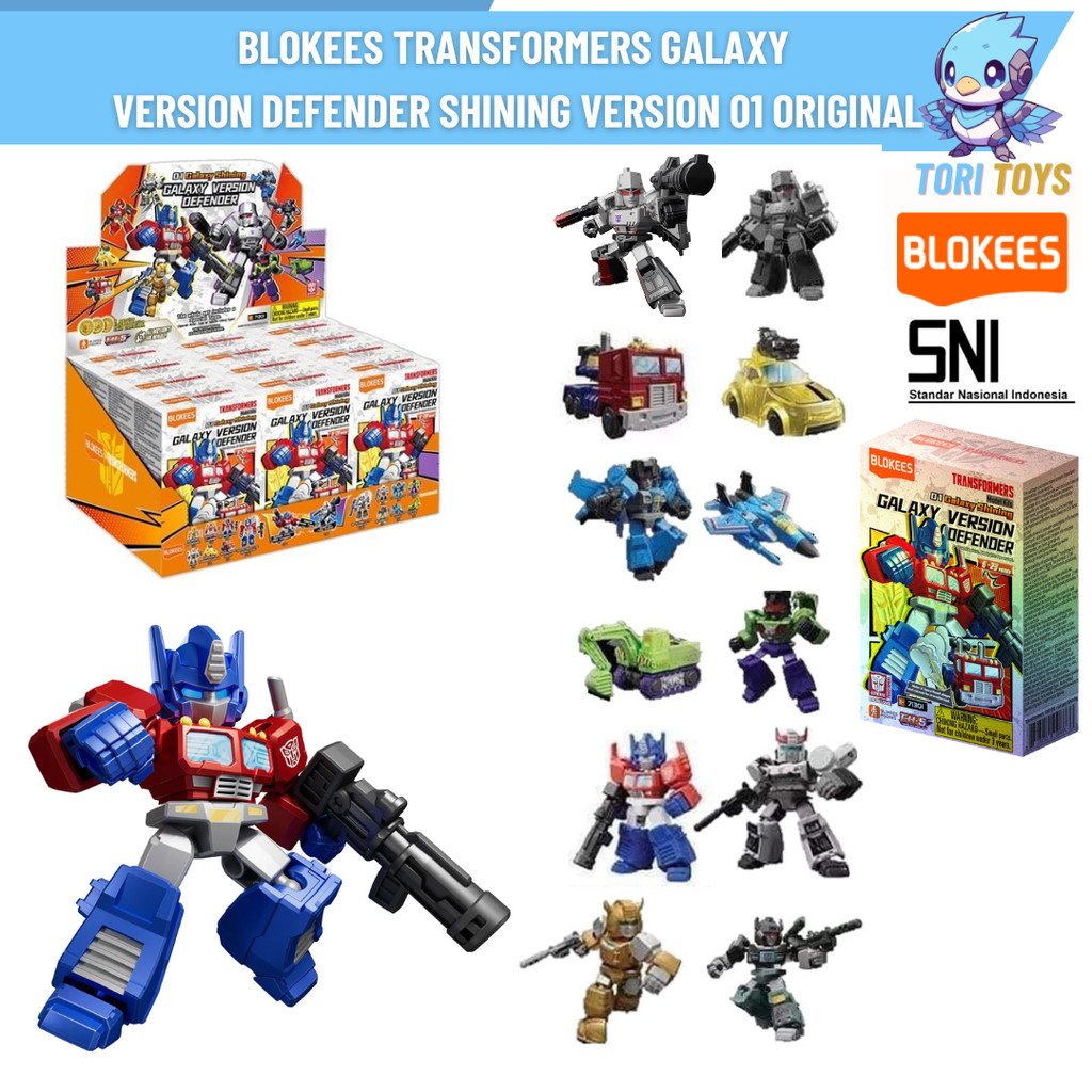 Jual Blokees Transformers Galaxy Version Defender 01 Galaxy Shining Version Original Licensed ...