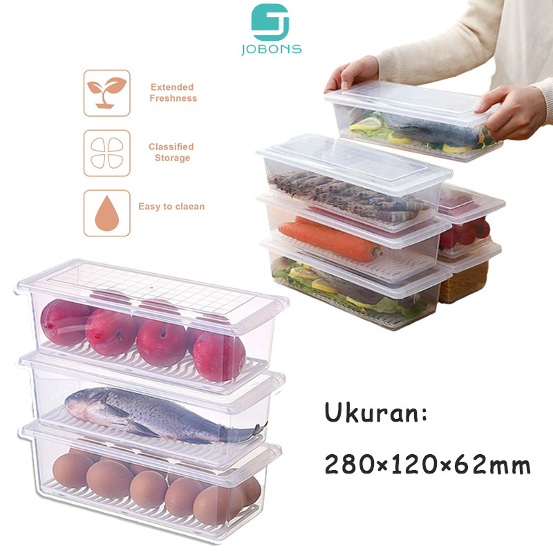Jual Kotak Penyimpanan Makanan Kulkas Food Container Korean Storage Box ...