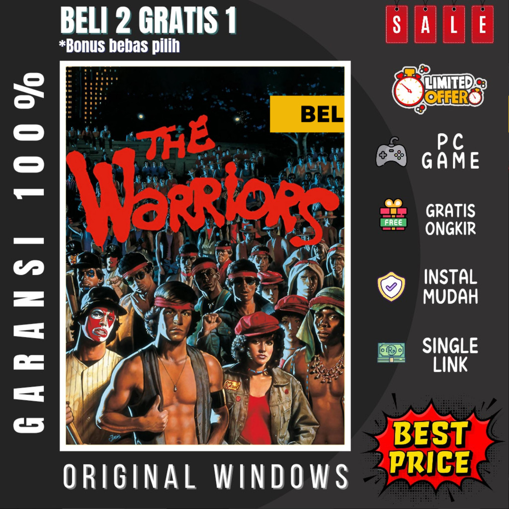 Jual THE WARRIORS - GAME PC - GAME LAPTOP - PC GAMES - BELI 2 GRATIS 1 ...