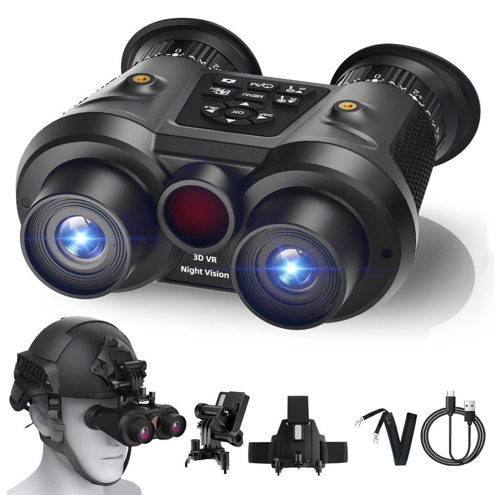 Jual Night Vision Goggles 4K UHD Night Vision Binoculars 3D VR Infrared ...