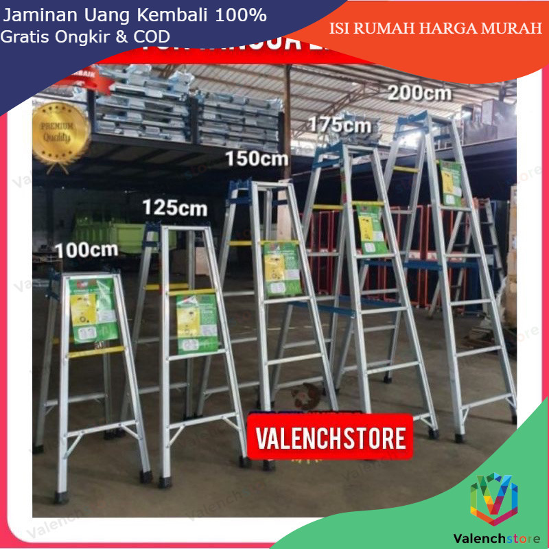 Jual TERMURAH Tangga Lipat Caltex 2 Meter HERCULES / Tangga Lipat ...