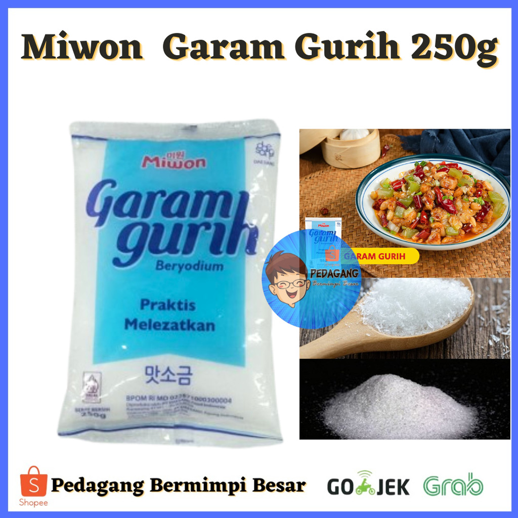 Jual [PBB] Miwon Garam Gurih 250g / Penyedap Rasa Serbaguna / Bumbu ...