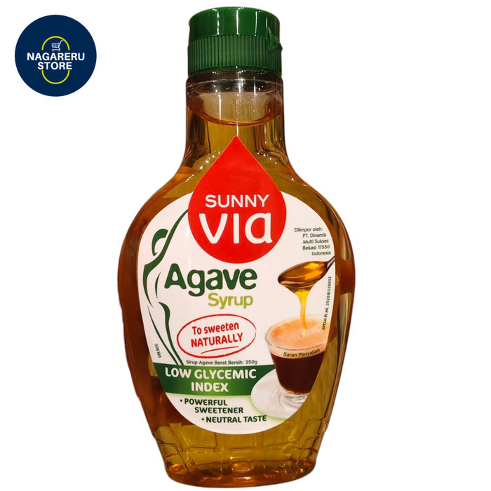 Jual Sunny via agave syrup low glycemic index 350gr | Shopee Indonesia
