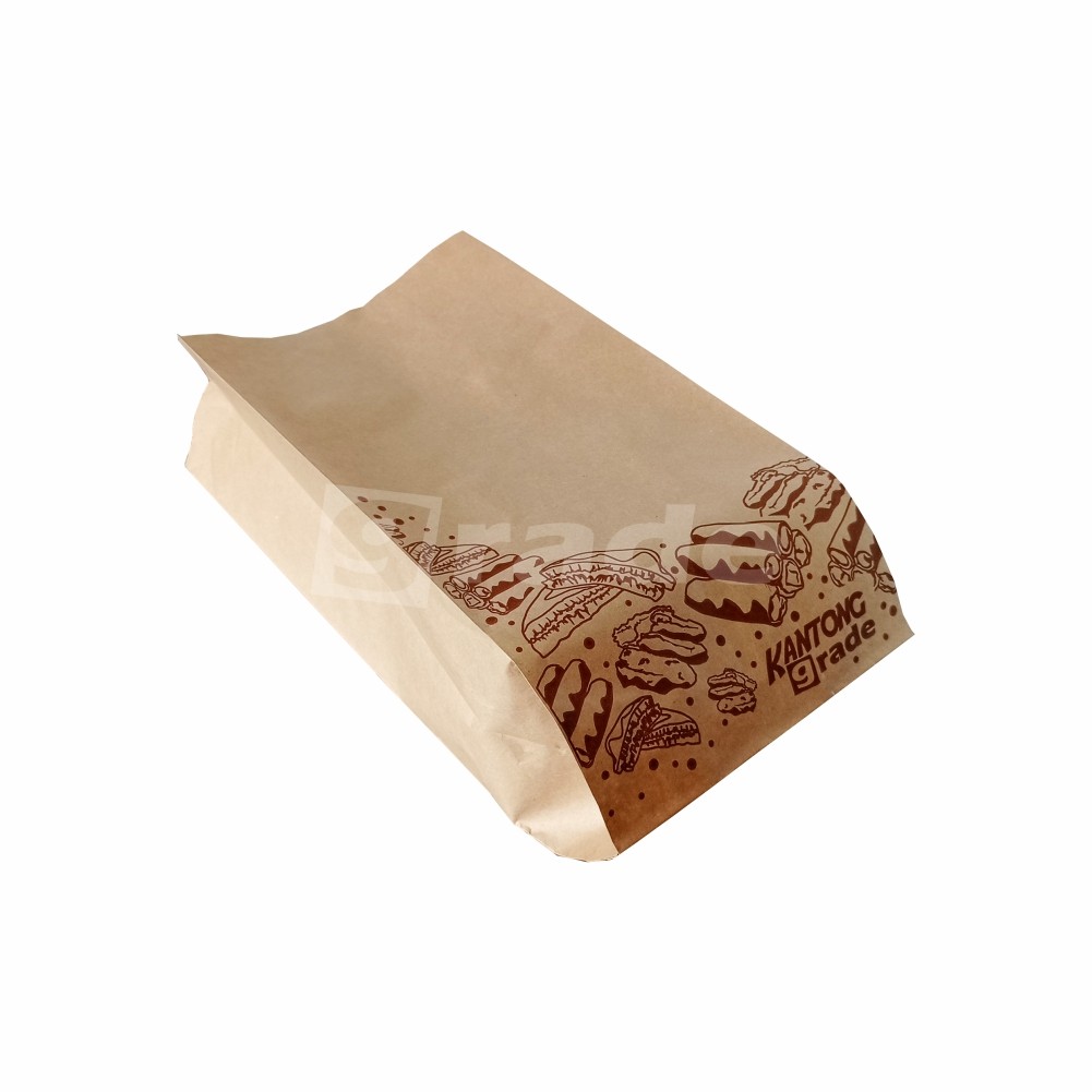 Jual ( BROWN ) PAPER BAG GORENGAN WARNA COKLAT MEREK GRADE / PAPER ...
