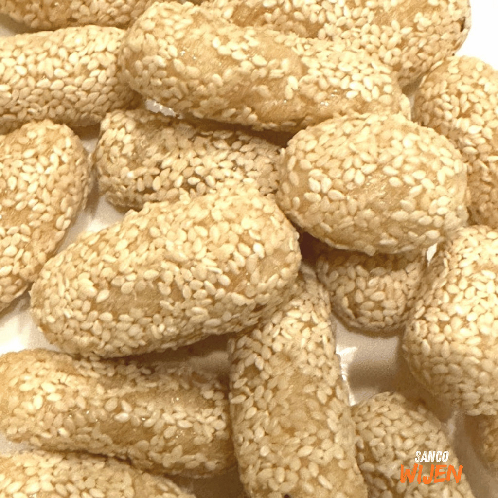 Jual NEW TERBARU manco wijen 200gr kue manco mancho wijen roti wijen ...