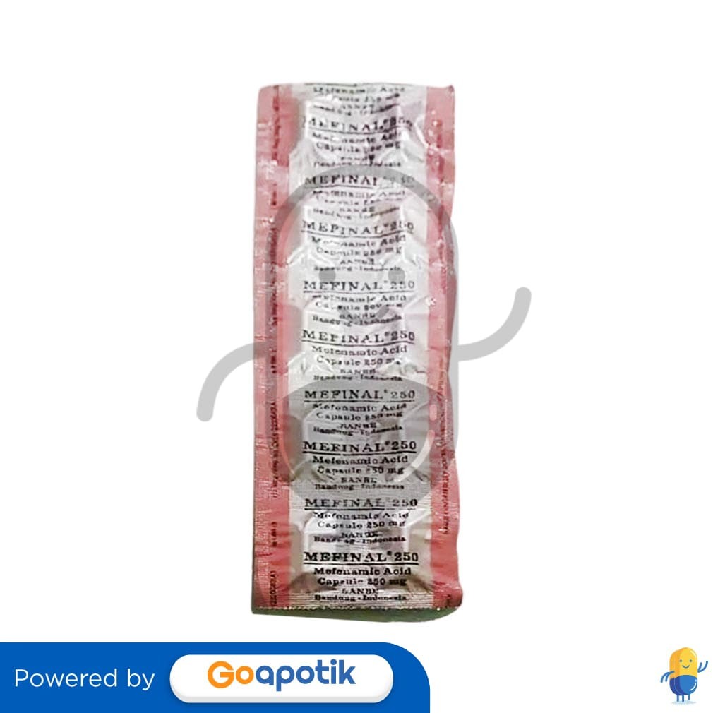 Jual Mefinal 250 Mg Strip 10 Kapsul | Shopee Indonesia