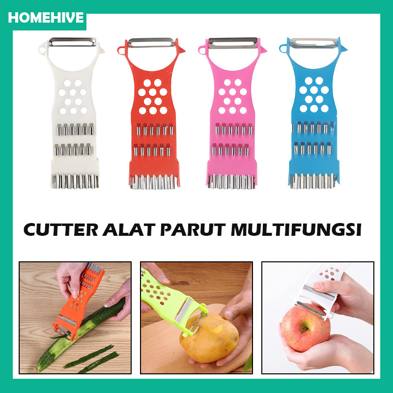 Jual Peeler Parutan Parut Serbaguna Buah Dan Sayur / Alat Potong Sayur ...