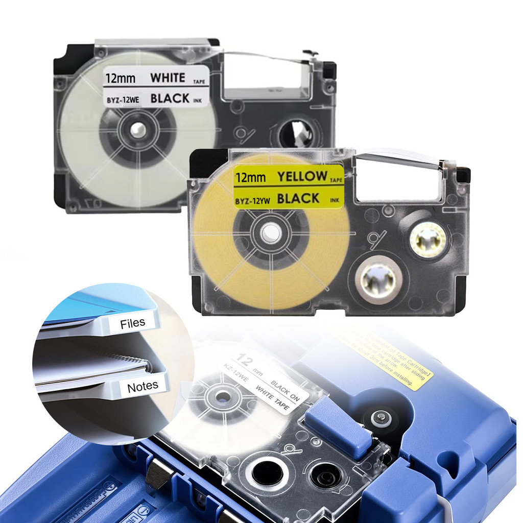 Jual Label Tape Casio Kertas K-Label Printer EZ Label 12MM Compatible ...