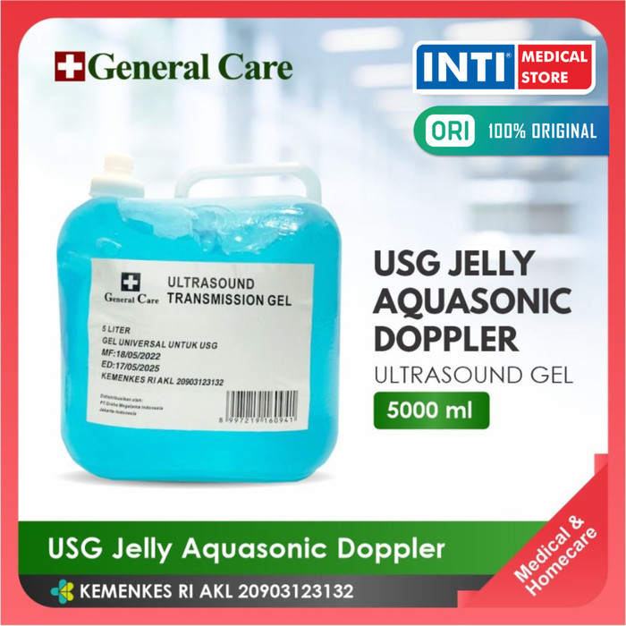 Jual General Care | Ultrasound Transmission Gel 5 Liter | USG Gel ...