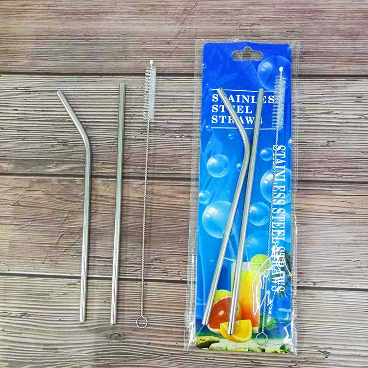 Jual Stro Stainless Steel Baru untuk Minuman Teh Susu Kopi Jus Gaya ...