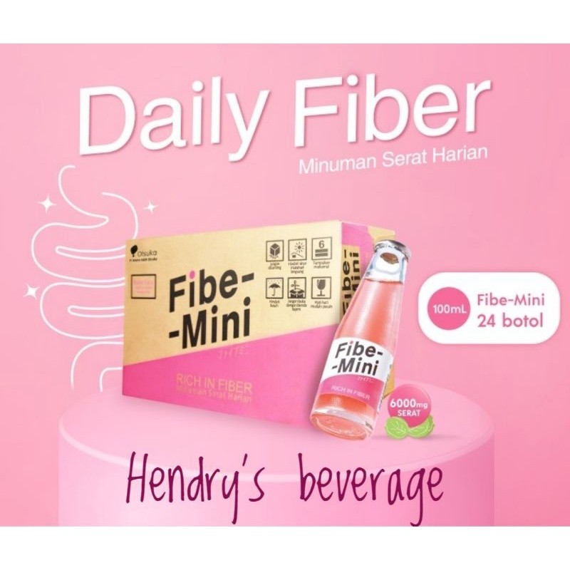 Jual FIBE MINI FIBEMINI minuman kaya serat 1karton isi 24pcs | Shopee ...