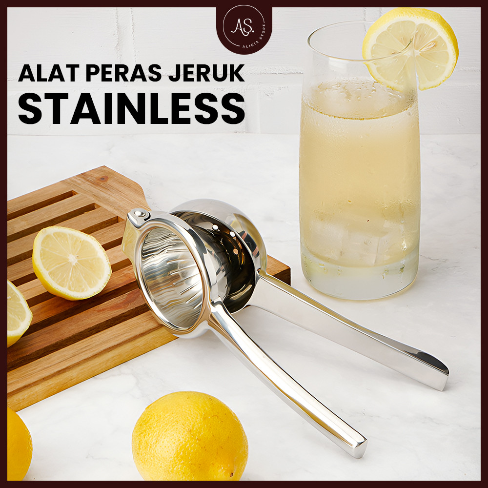 Jual AS Alat Peras Jeruk Lemon Stainless | Shopee Indonesia