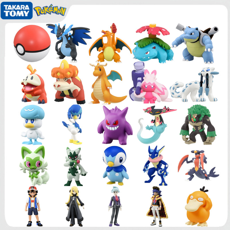 Jual Original Pokemon POKE BALL Charizard Tinkaton Figure Toys Anime ...