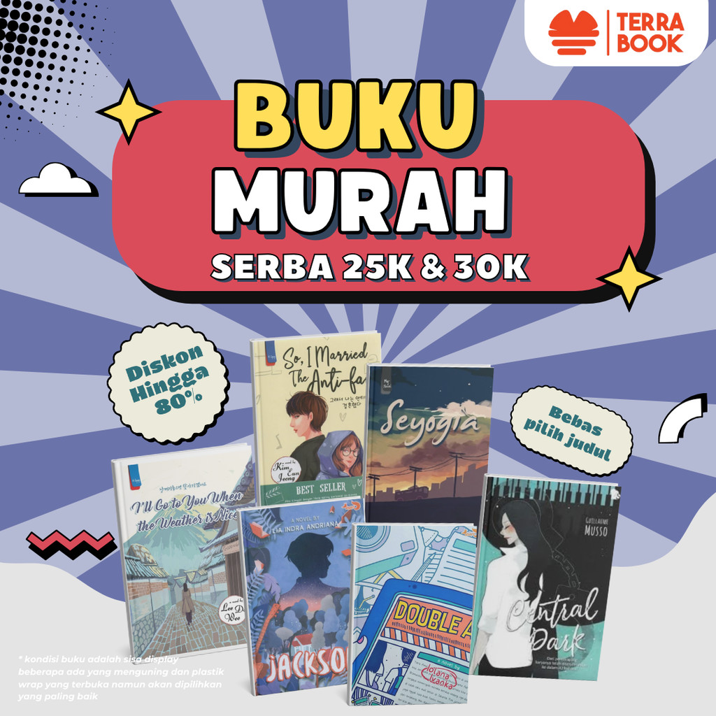 Jual Novel | Buku Murah Serba 25K & 30K | Penerbit Haru | Shopee Indonesia