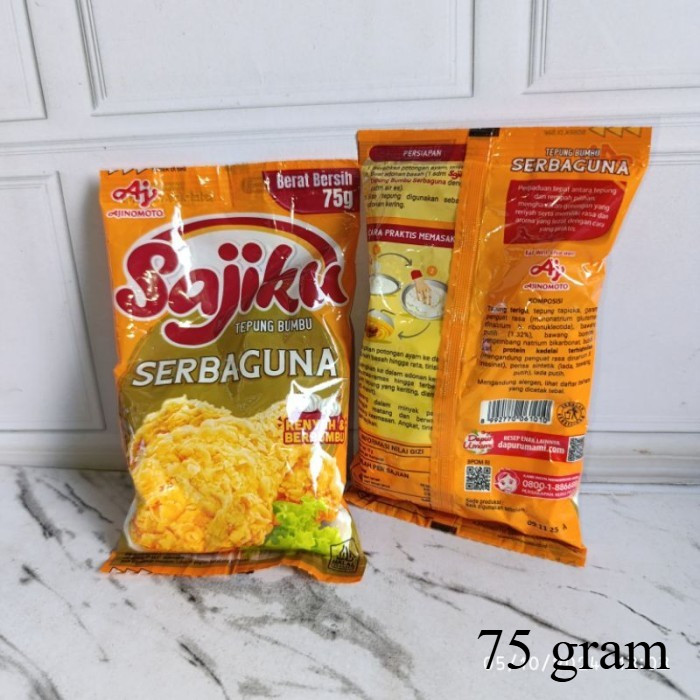 Jual Sajiku Tepung bumbu Serbaguna 75gr | Shopee Indonesia