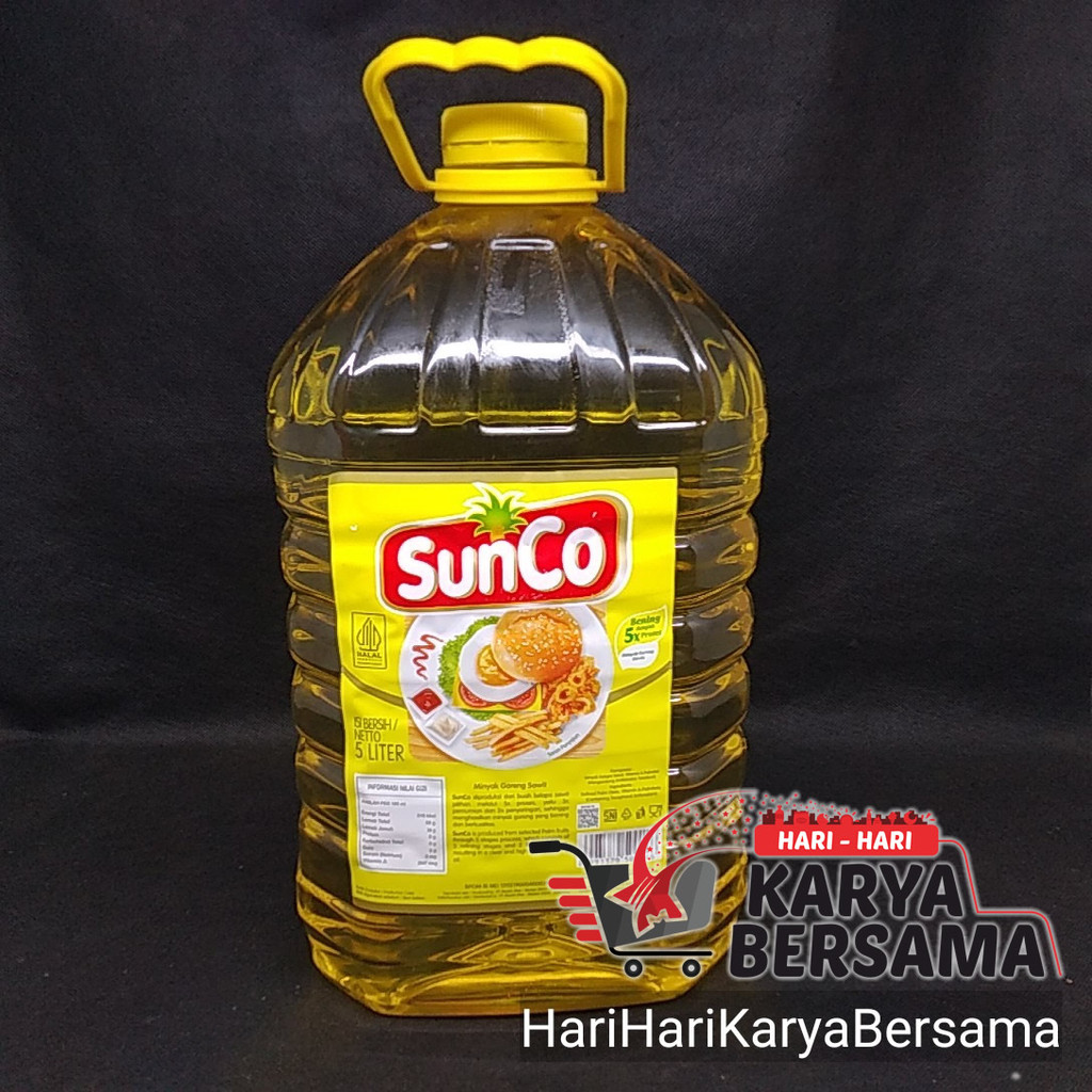 Jual MINYAK GORENG SUNCO BOTOL 5 LITER | Shopee Indonesia