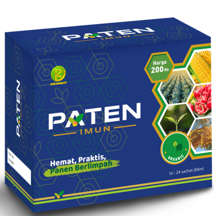 Jual PUPUK PATEN BIRU / PUPUK ORGANIK PATEN IMUN 1 BOX ISI 24 SACHET ...