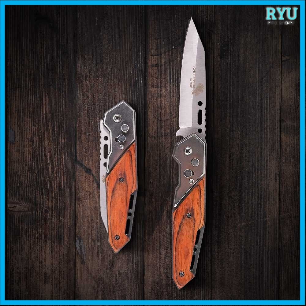 Jual KNIFEZER Doom Blade Pisau Saku Lipat Berburu Survival Knife EDC ...