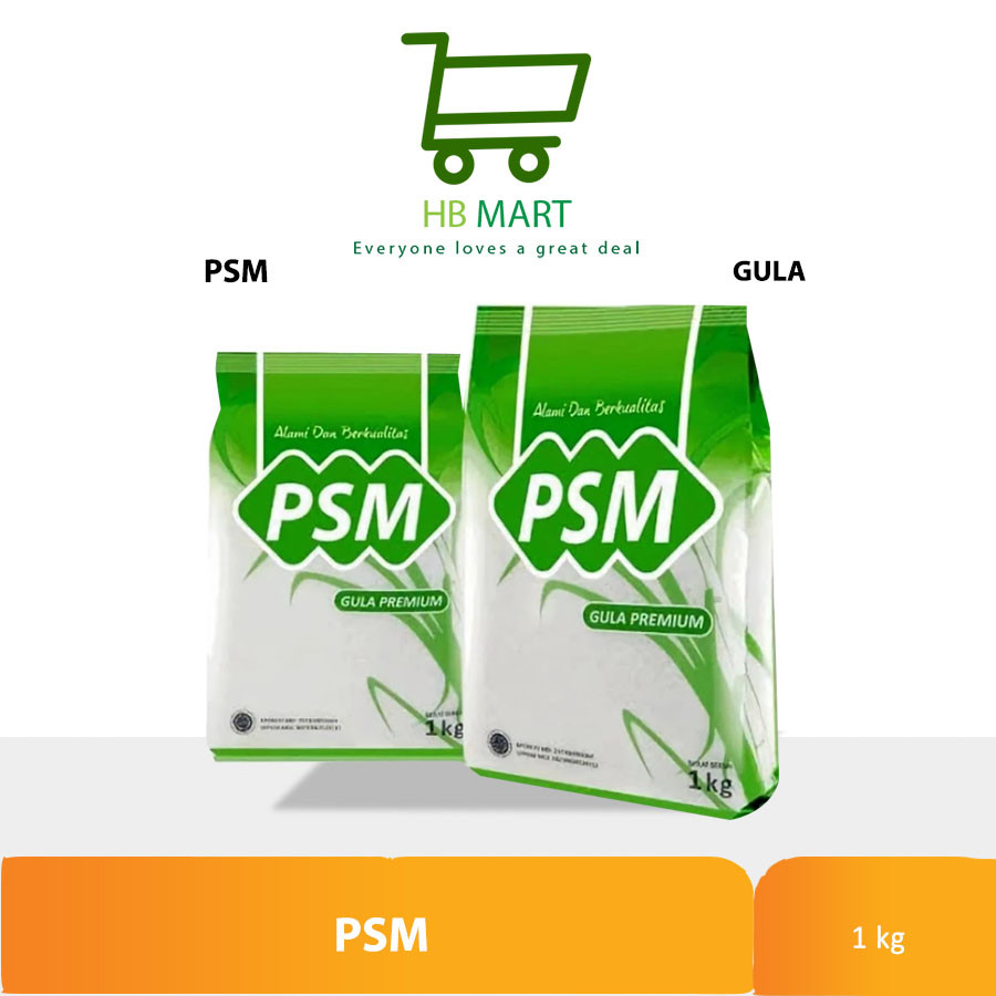 Jual PSM GULA PUTIH 1KG / GULA PASIR 1 KG | Shopee Indonesia