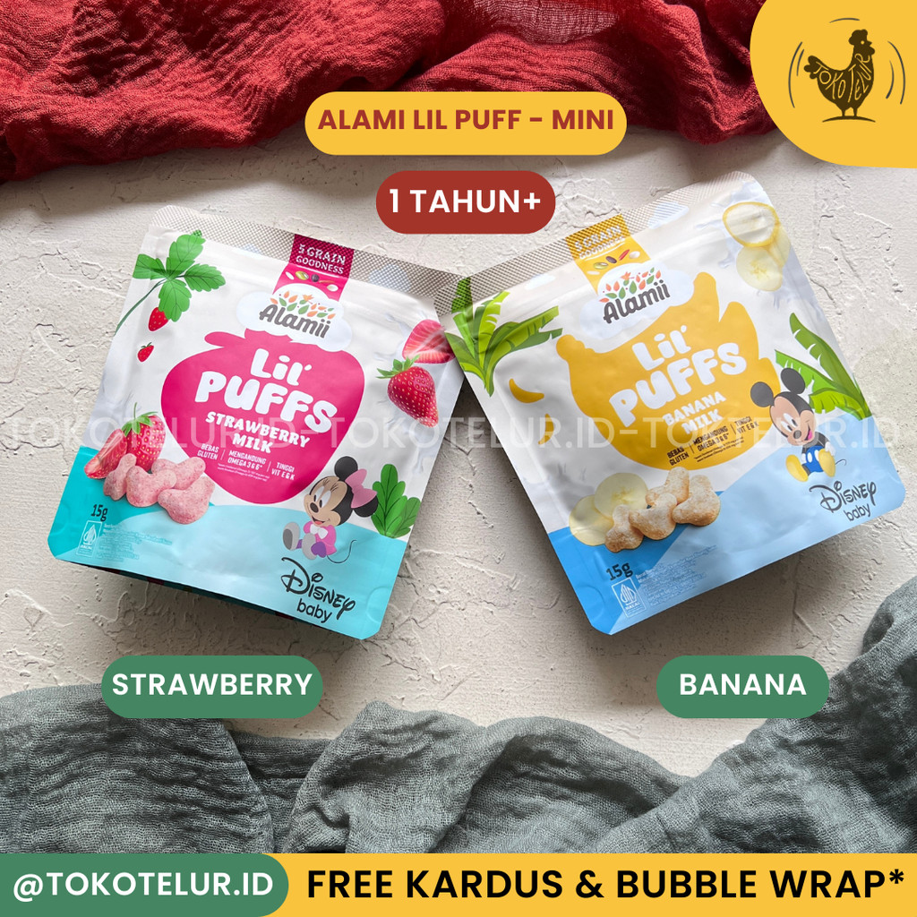 Jual ALAMII - MINI Lil Puffs Snacks Disney Edition - Cemilan Snack ...