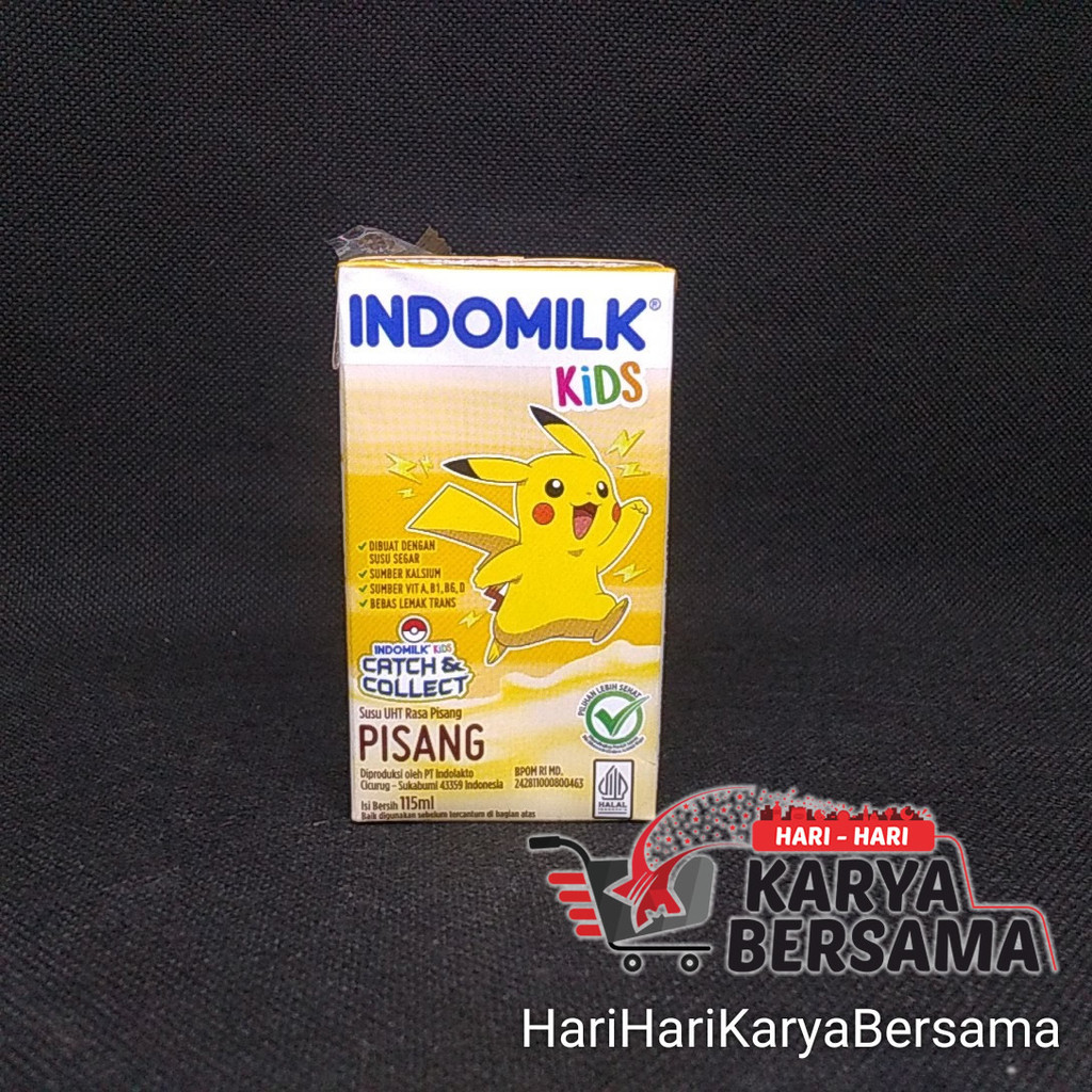 Jual MINUMAN SUSU INDOMILK KIDS SUSU UHT RASA PISANG 115ML | Shopee ...