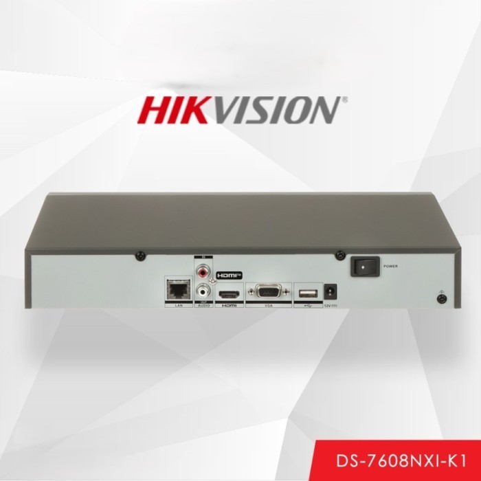 Jual HIKVISION DS-7608NXI-K1 HIKVISION NVR 8CH ACCUSENSE 4K SUPPORT ...