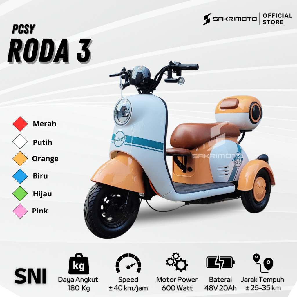 Jual Sepeda roda tiga listrik/Sepeda Listrik/Sepeda motor roda 3 ...