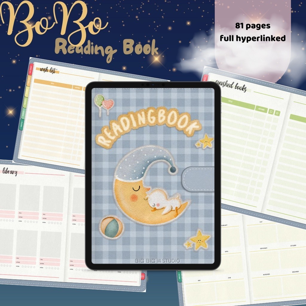 Jual Digital Reading Journal --- Bobo Reading Book | Shopee Indonesia