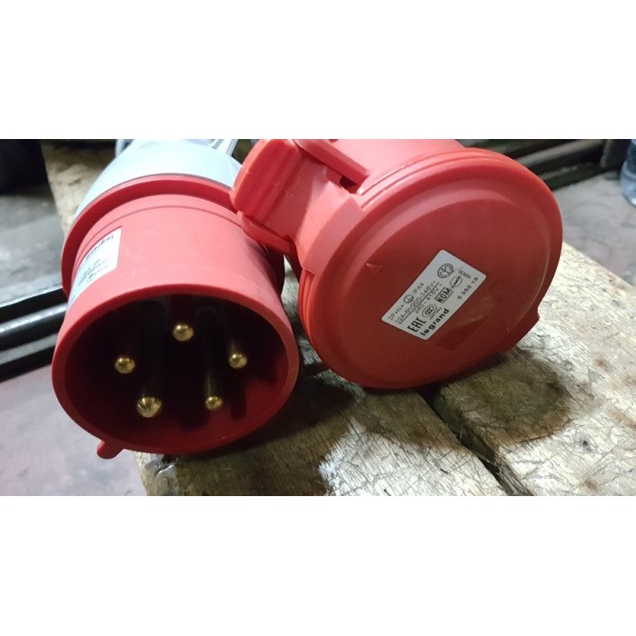 Jual Legrand Mobile Socket + Straight Plug 32A 5 Pin 3P + N + E ...