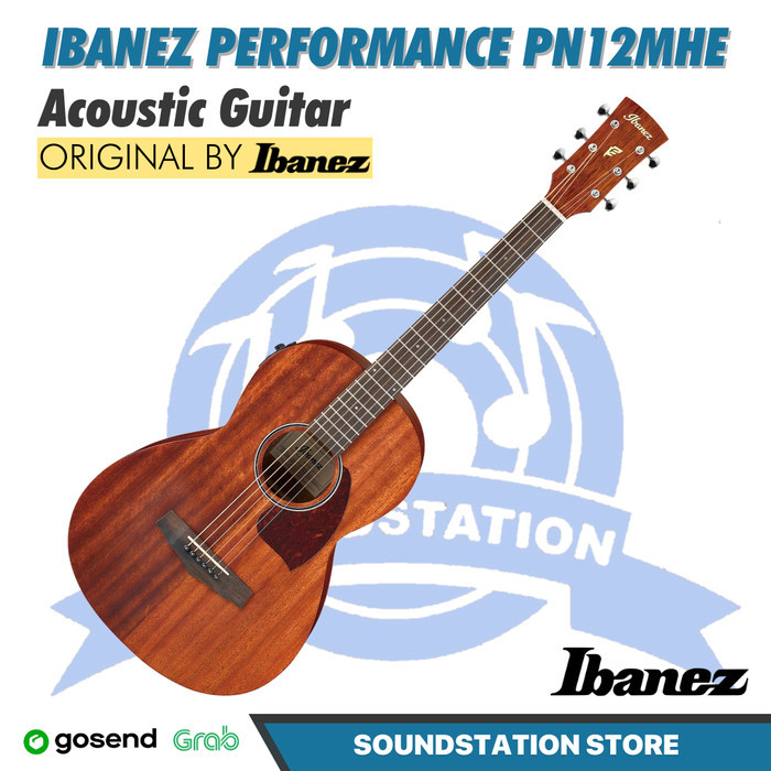 Jual Ibanez Performance PN12MHE Acoustic-Electric Guitar - Gitar ...