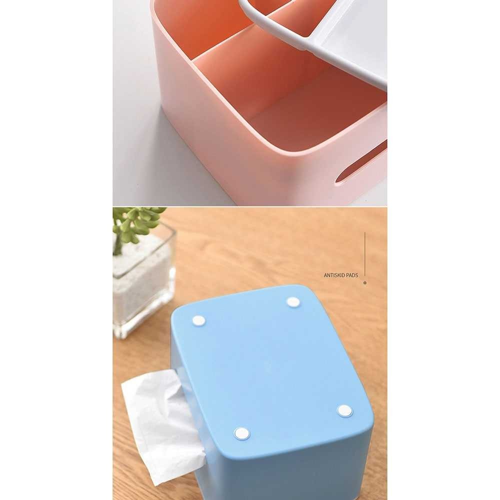 Jual KANSHPKANSHP Ecoco Storage Box Kotak Penyimpanan Office Desk Case ...