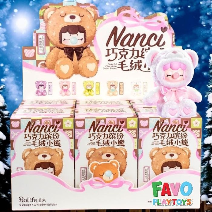 Jual ROLIFE Nanci Colorful Chocolate Cutie Bears Series - FULL SET 6 ...