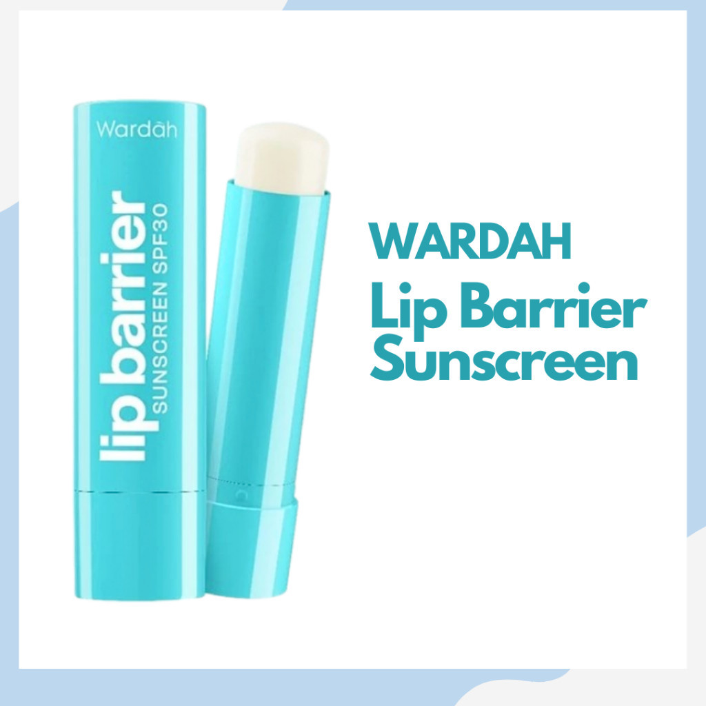 Jual Wardah Lip Barrier Sunscreen SPF 30 PA+++/Lip Balm | Shopee Indonesia