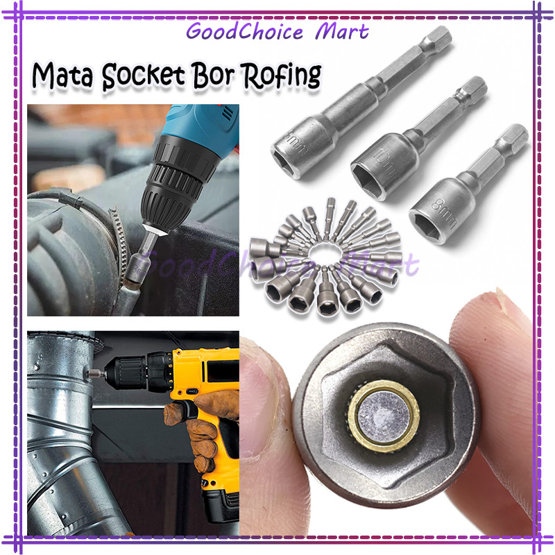Jual Adapter Socket Hex / Mata Bor Roofing | Shopee Indonesia