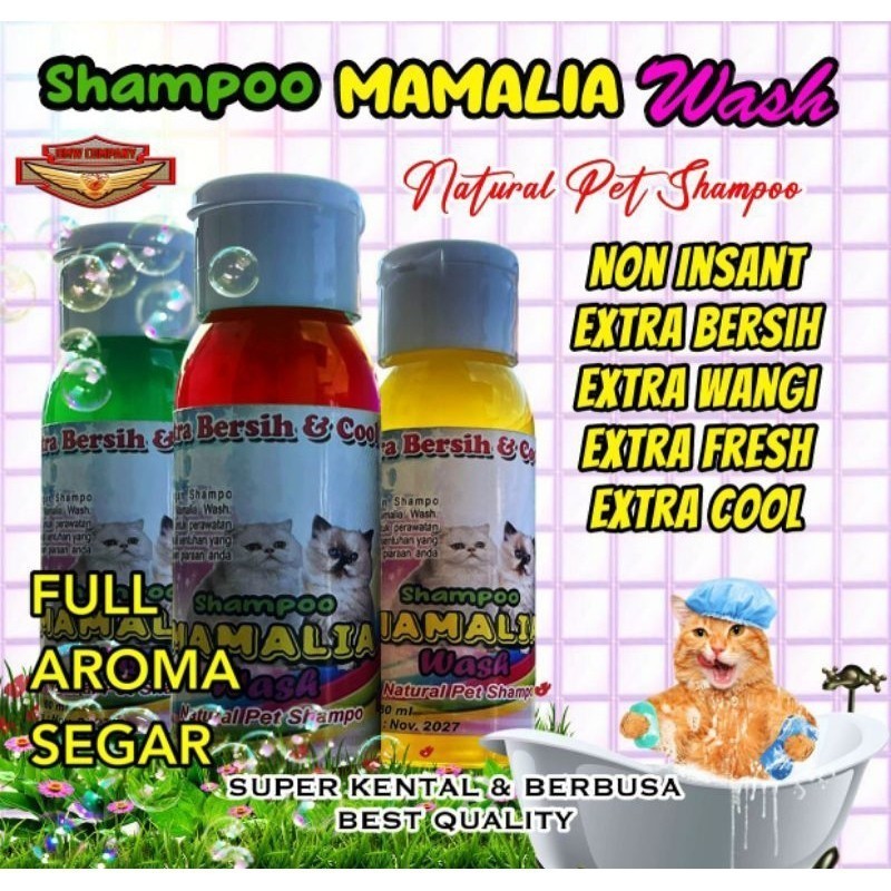Jual BMW SHAMPOO KUCING MAMALIA 60 ML Ampuh membasmi Kutu bakteri virus ...