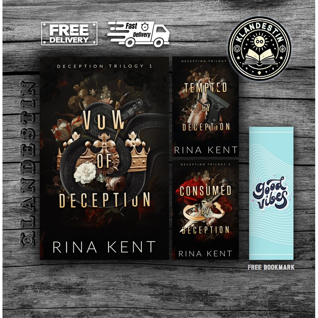 Jual Buku Bahasa Inggris Vow of Deception | Tempted by Deception | Consumed by Deception (Rina ...